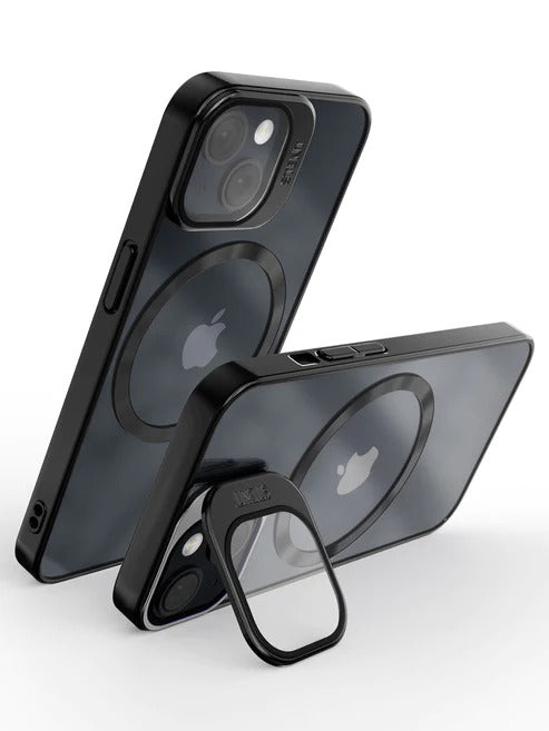 Best Camera Stand Transparent Case for Apple iPhone - CAREFONE