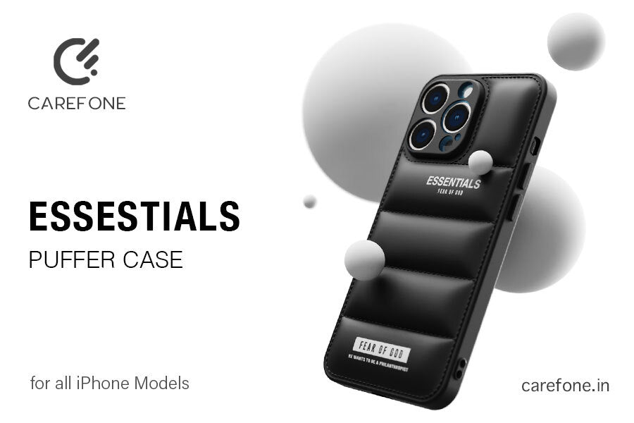 Essentials & Supr Puffer Case for iPhone | CareFone