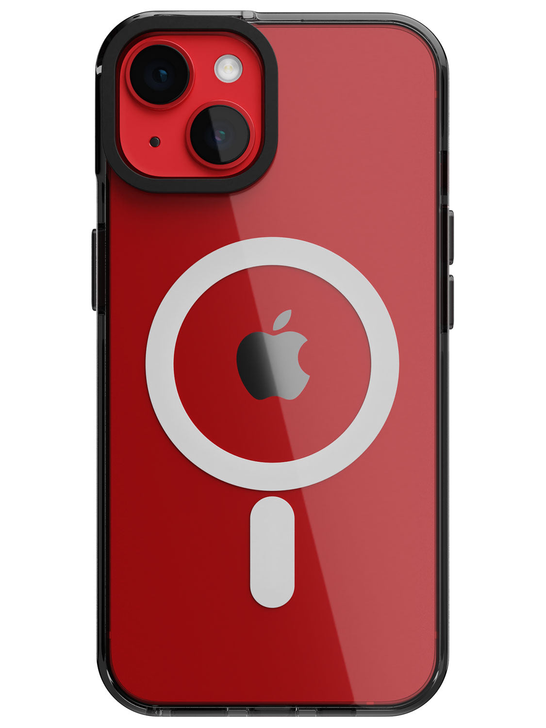 Customise MagSafe Clear Case - iPhone 14 (Black)